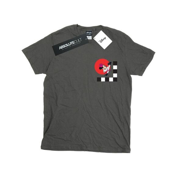 Disney | Shirts | Disney Mens Minnie Mouse Karate Kick Tshirt Charcoal ...
